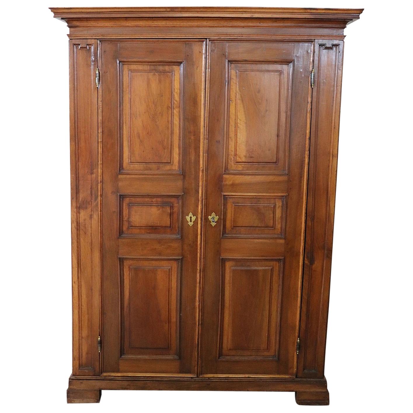 18th C Spanish Colonial Armoire with Secret Compartment For Sale at 1stDibs