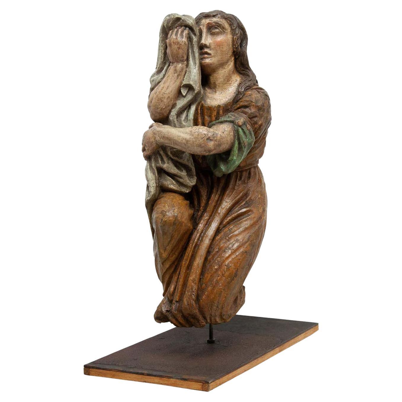 Spanish Colonial Era Architectural Wood Carving of a Rooster Head For ...