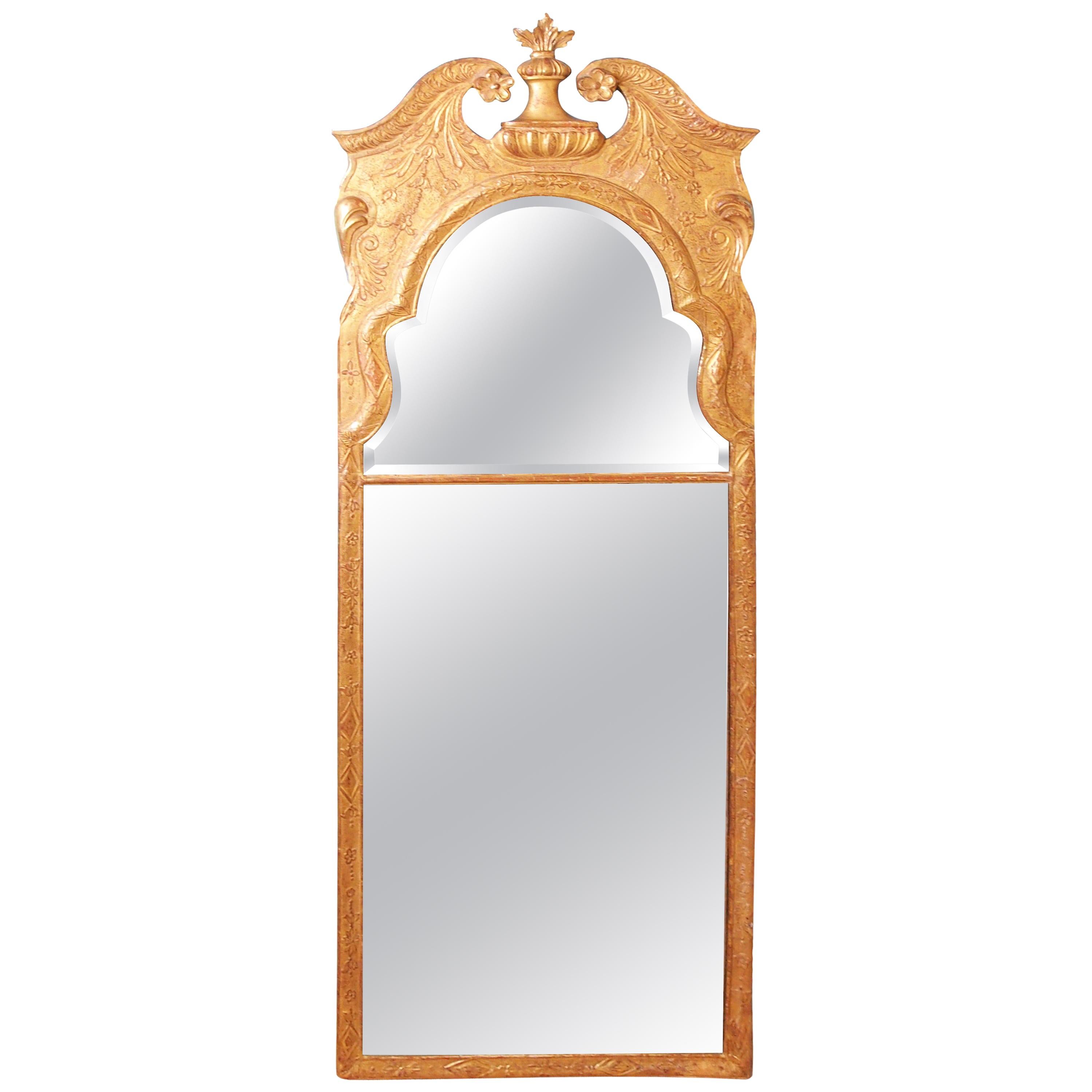 Early 18th Century George I Giltwood Pier Mirror at 1stDibs