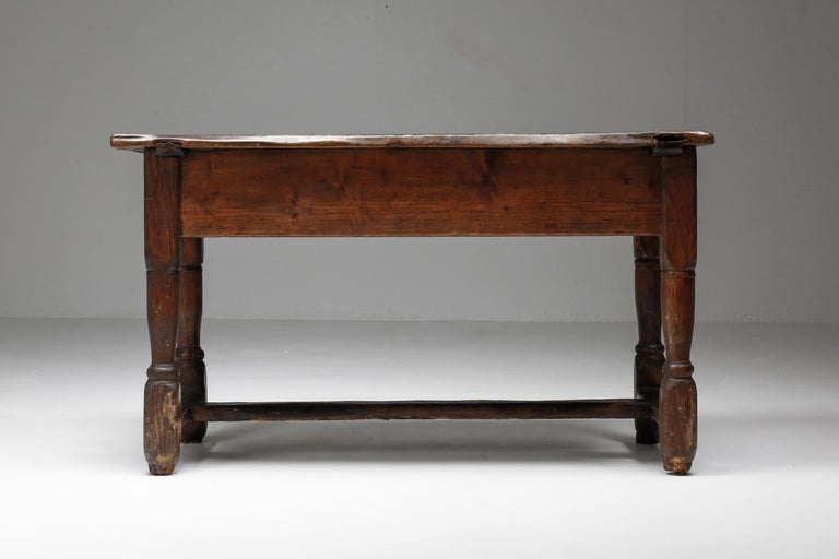 Early 1900s Antique French Side Table with Glowing Patina For Sale at ...