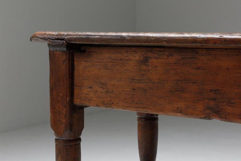 Early 1900s Antique French Side Table with Glowing Patina For Sale at ...