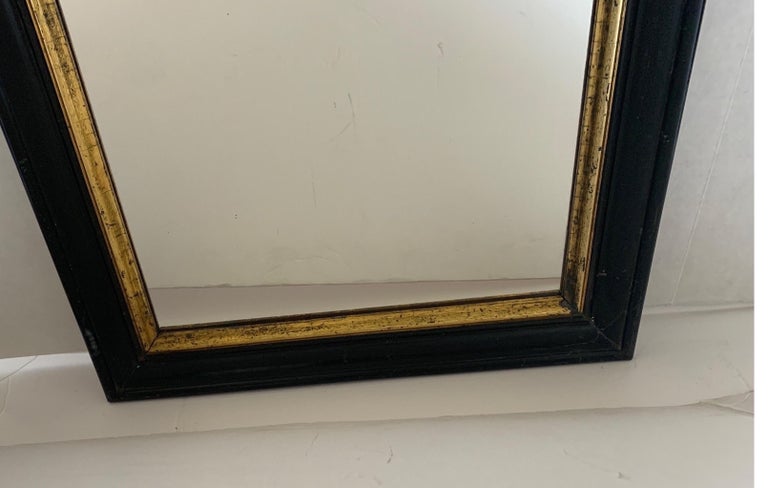 Early 1900s Black Spanish Frame with Gold Trim Mirror at 1stDibs ...