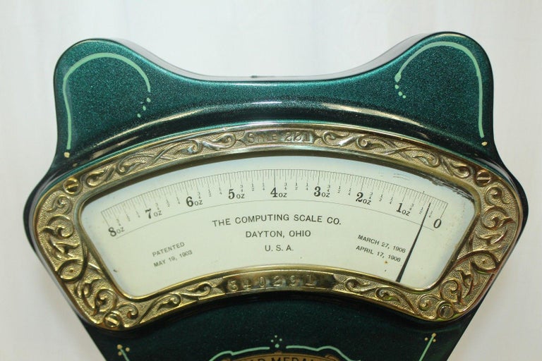 Early 1900s Dayton 8oz Computing Scale Co. Style 221 For Sale at 1stDibs