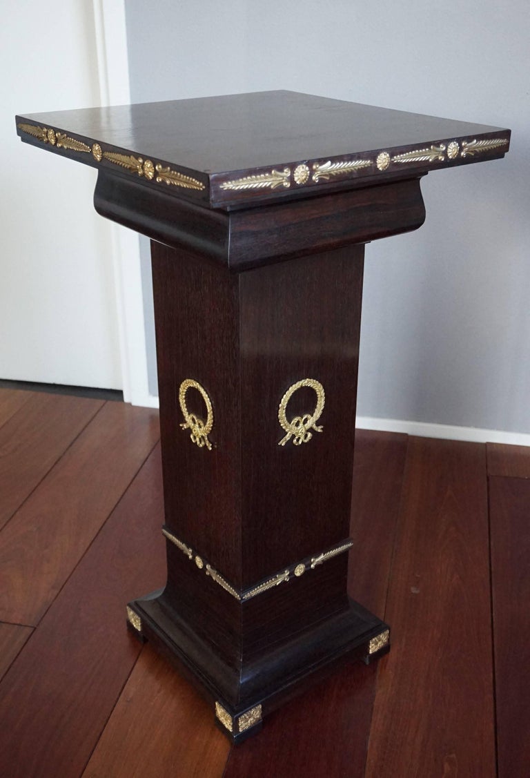 Stunning Antique Empire Style, Coromandel and Gilt Bronze Sculpture ...
