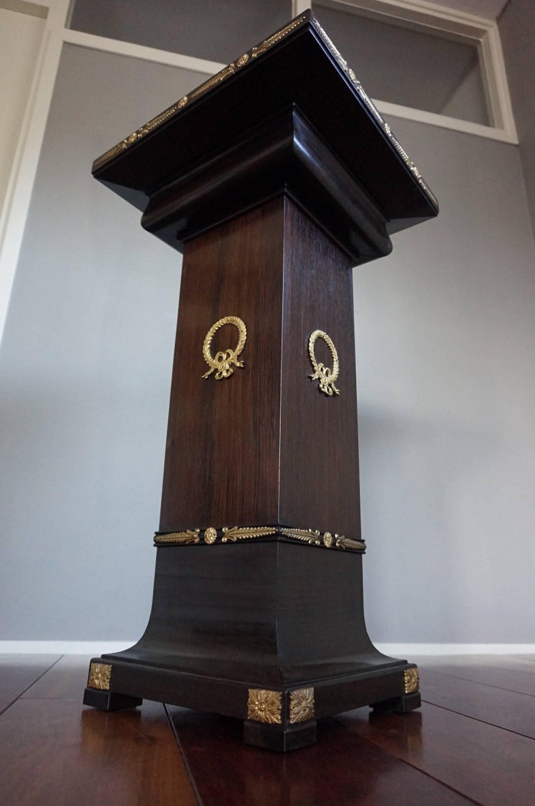 Stunning Antique Empire Style, Coromandel and Gilt Bronze Sculpture ...