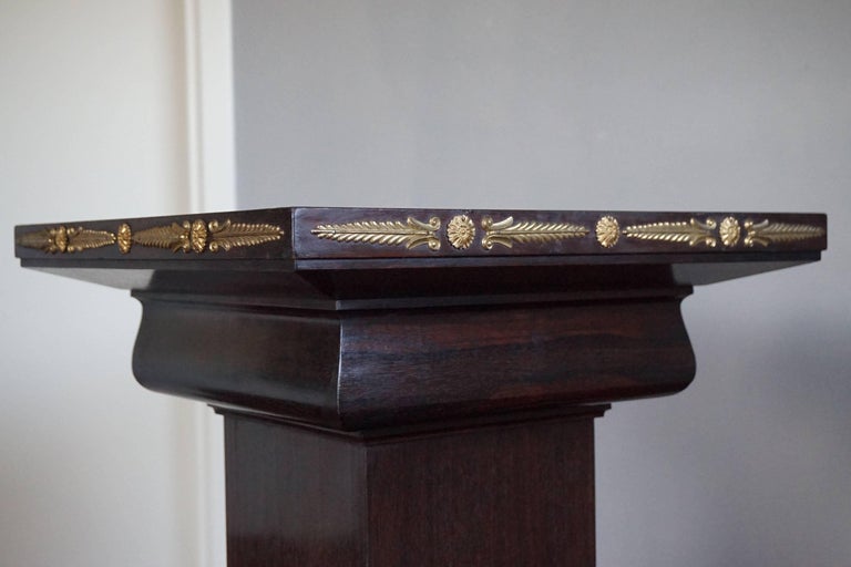 Stunning Antique Empire Style, Coromandel and Gilt Bronze Sculpture ...