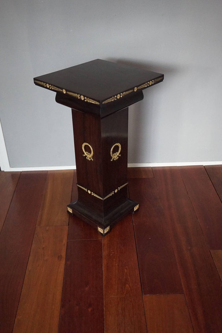 Stunning Antique Empire Style, Coromandel and Gilt Bronze Sculpture ...