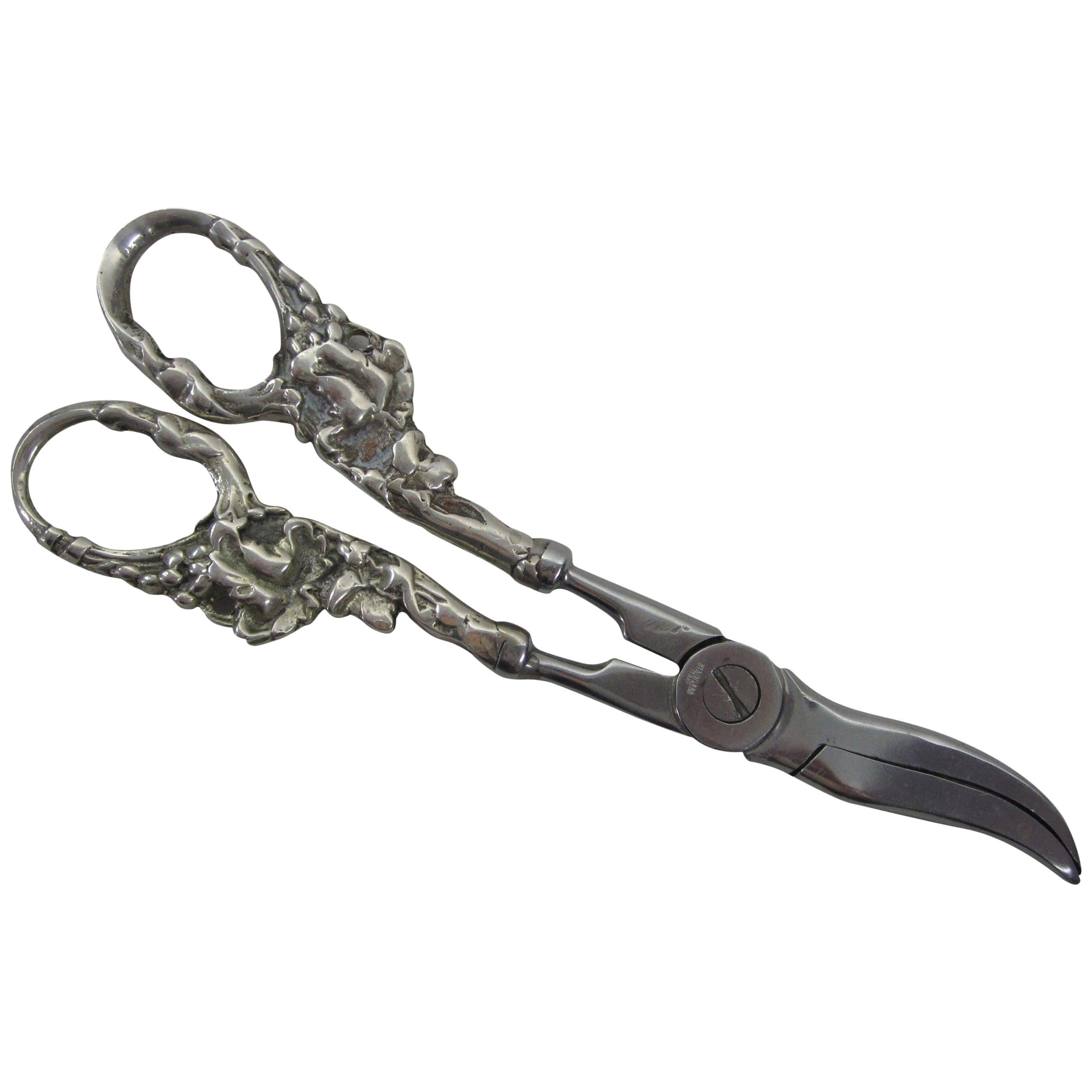 Gorham Sterling Silver Grape Shears at 1stDibs