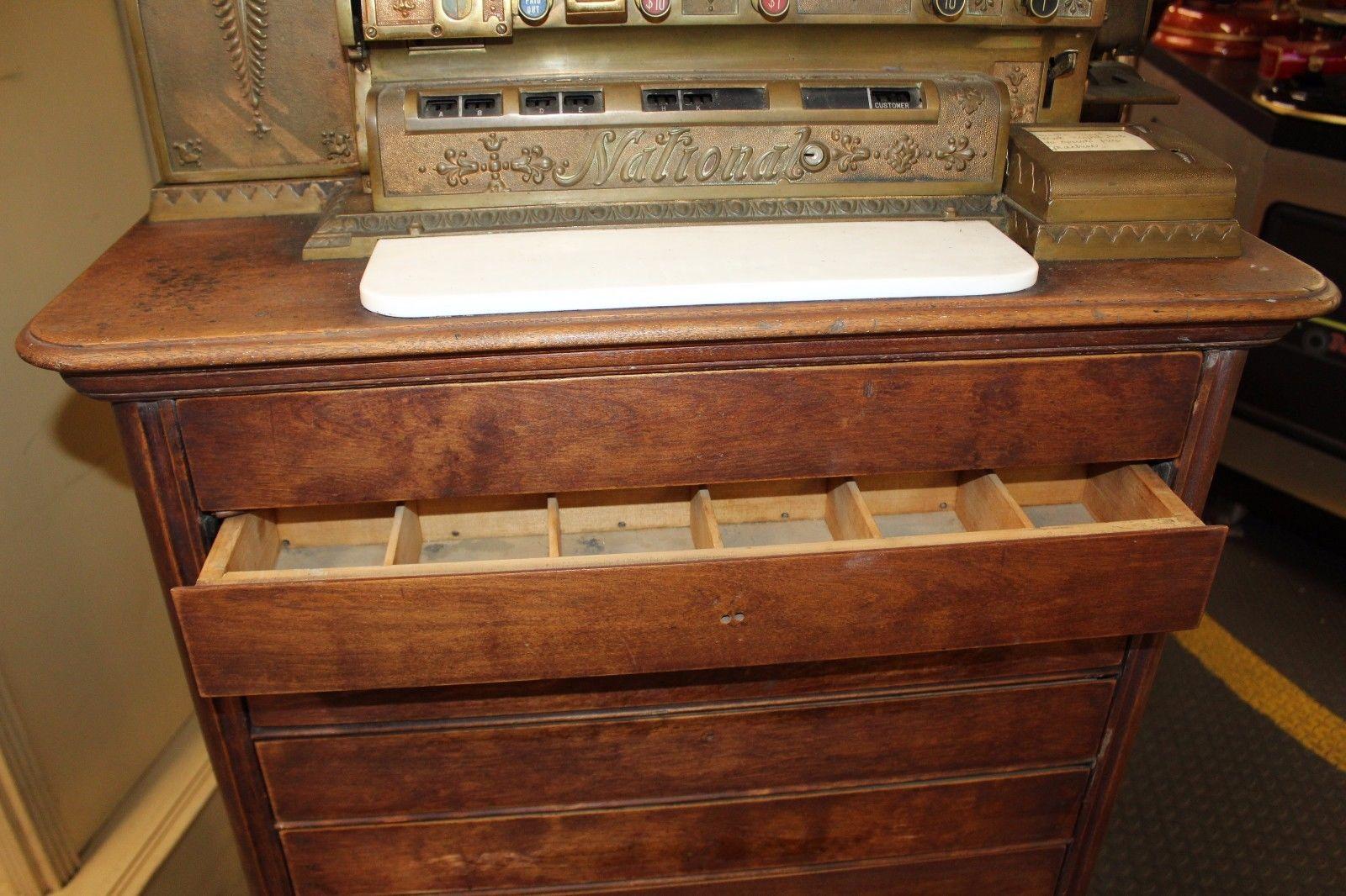 Early 1900s National Cash Register Floor Mod 562.6 Unrestored For Sale ...