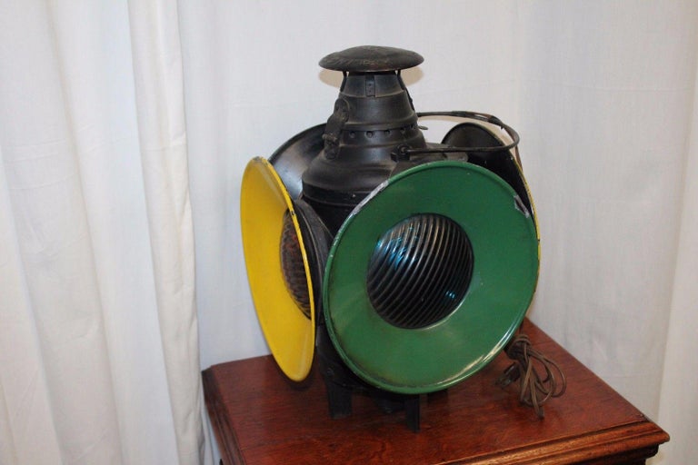 Early 1900s Railway Switch Lamp Railroad Light For Sale at 1stDibs