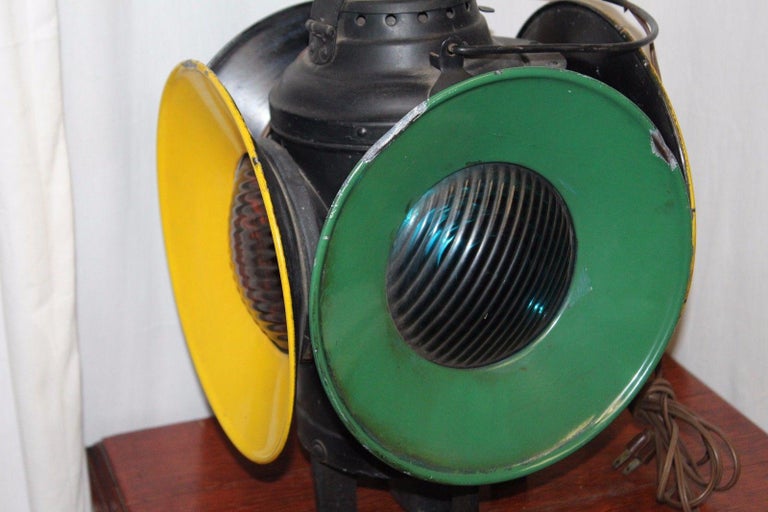 Early 1900s Railway Switch Lamp Railroad Light For Sale at 1stDibs