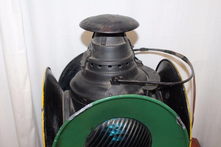 Early 1900s Railway Switch Lamp Railroad Light For Sale at 1stDibs