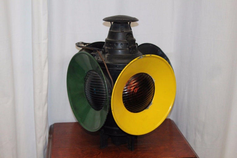 Early 1900s Railway Switch Lamp Railroad Light For Sale at 1stDibs