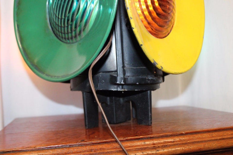 Early 1900s Railway Switch Lamp Railroad Light For Sale at 1stDibs