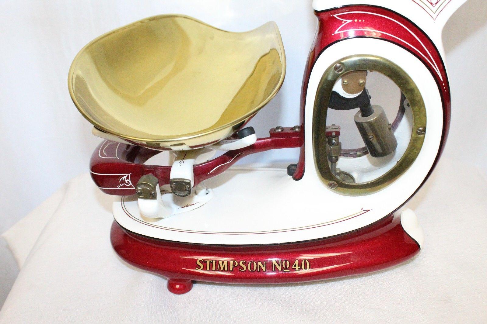 Early 1900s Stimpson No.40 Vintage Leaner Candy Scale For Sale at 1stDibs