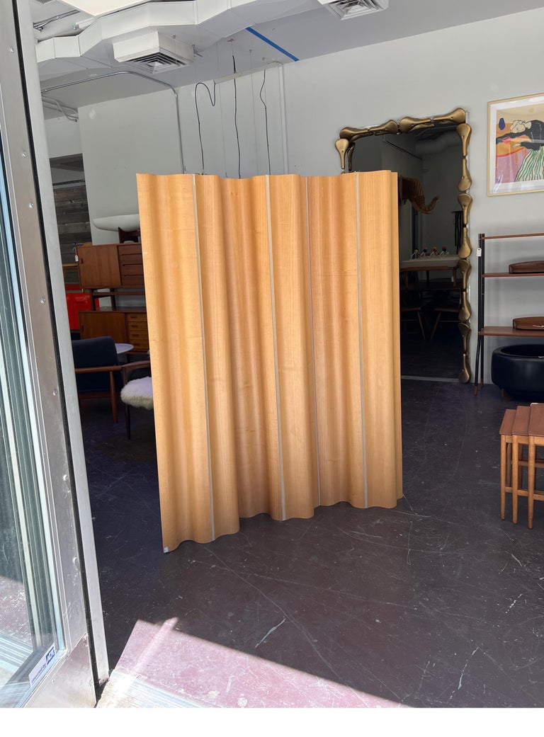 Early 1950s Eames Privacy Molded Plywood Screen Mid Century Room ...