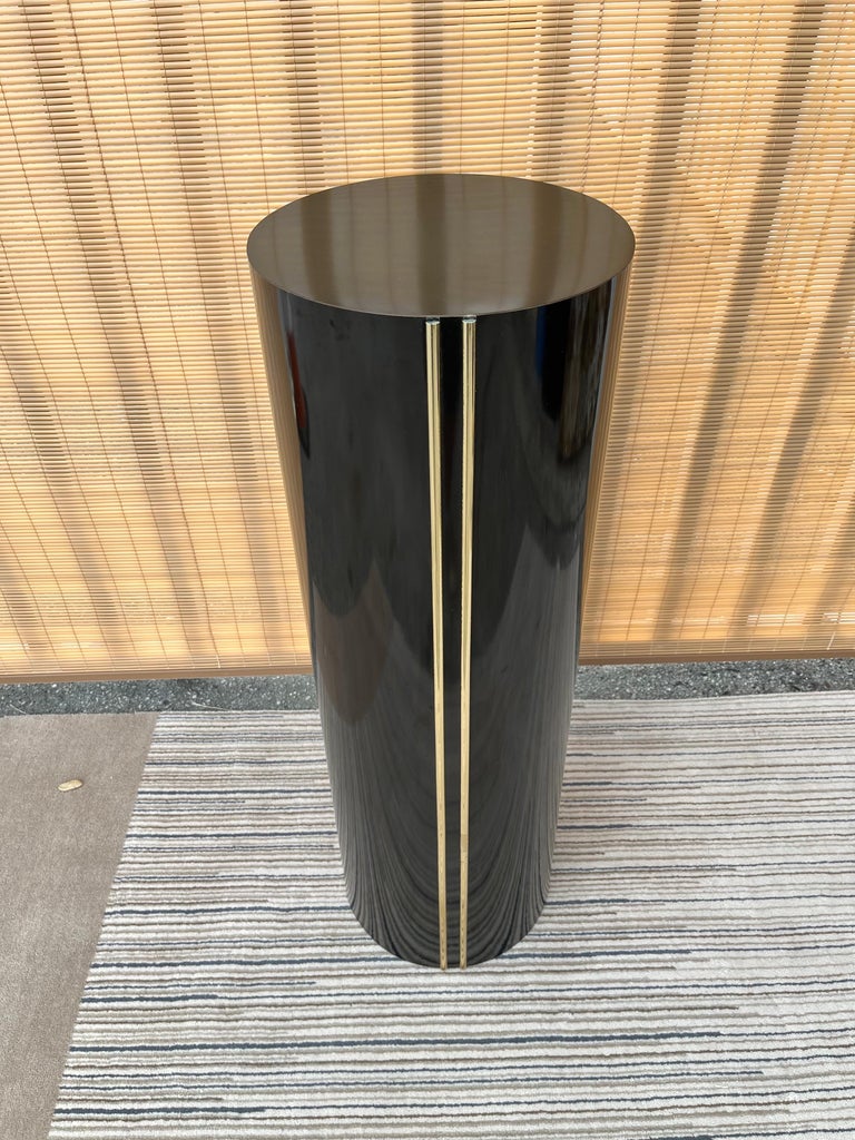 Early 1980s Postmodern Formica Display Pedestal/ Column For Sale at 1stDibs