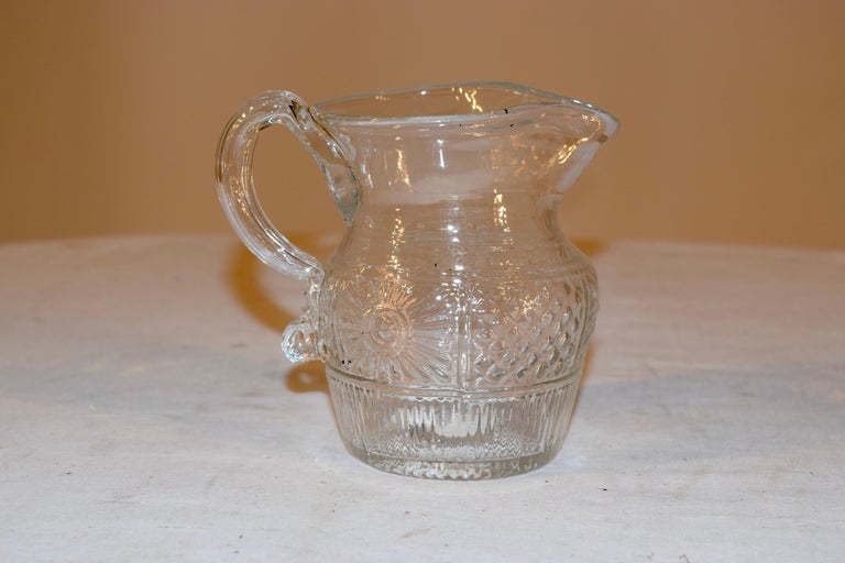 Early 19th Century American Blown Glass Pitcher For Sale at 1stDibs ...