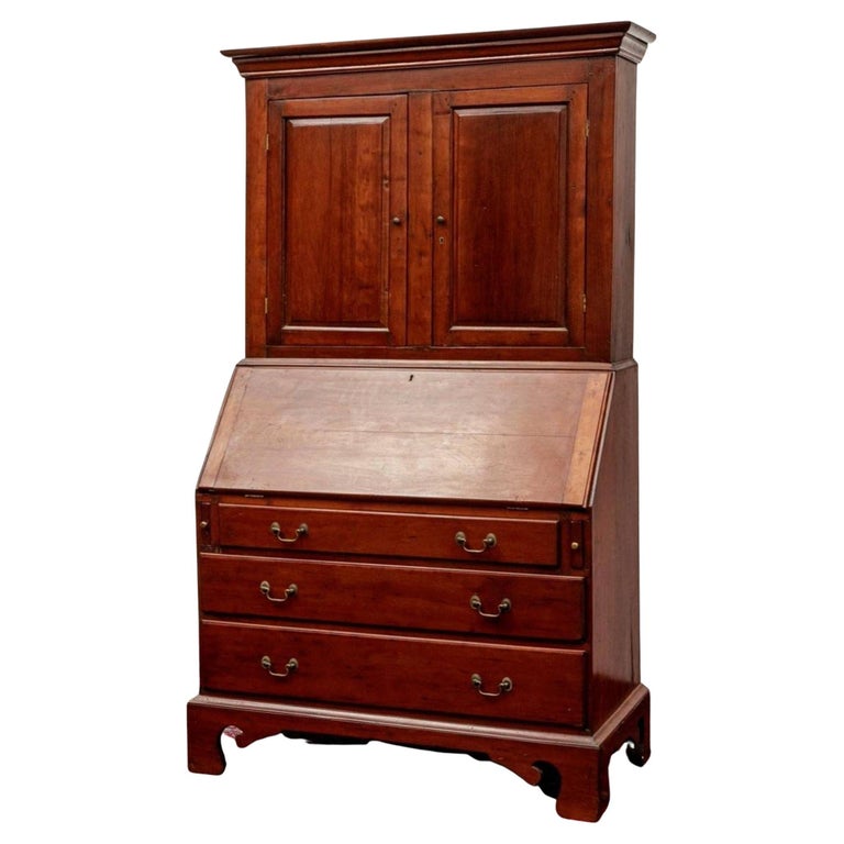 Early 19th Century American Country Secretary Desk at 1stDibs