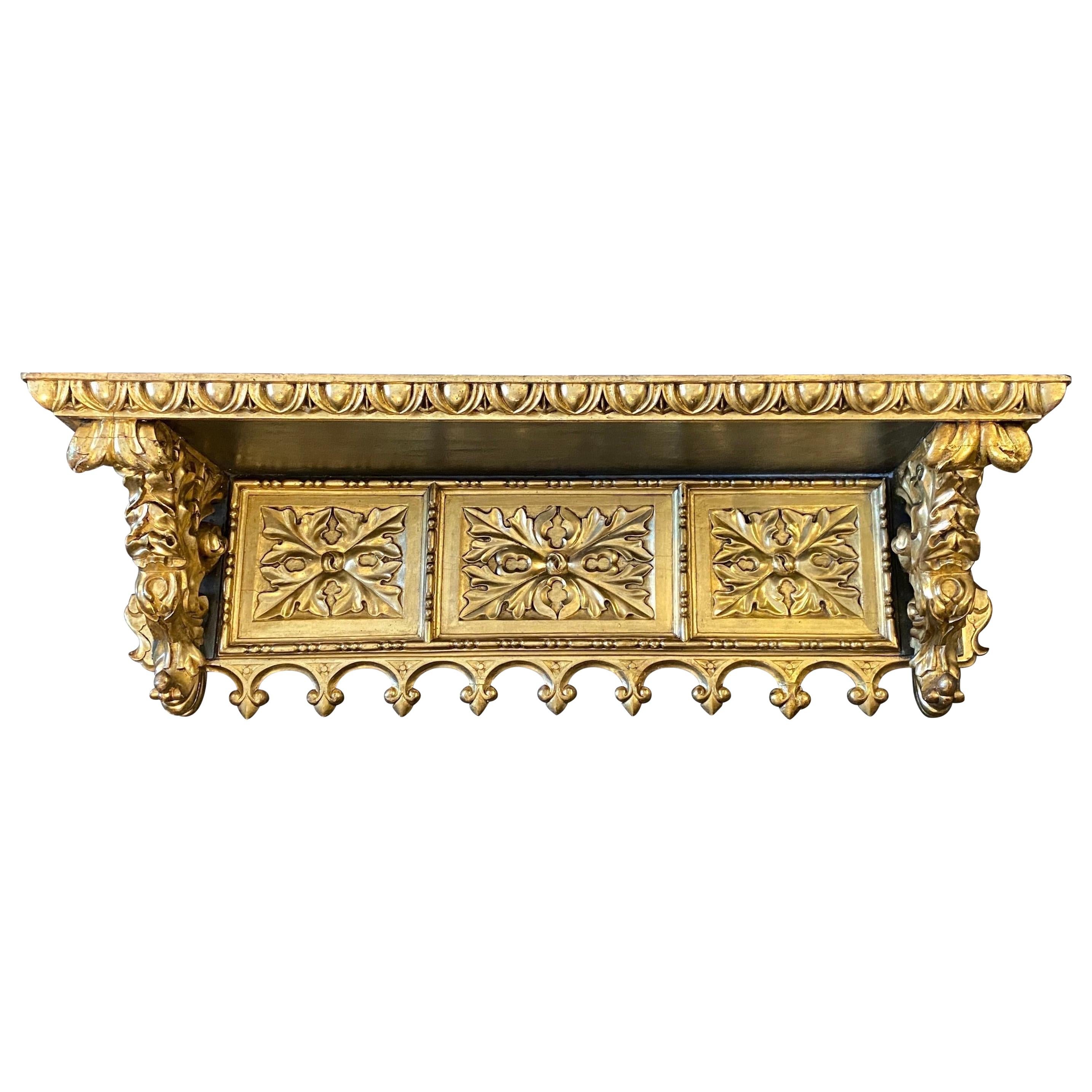19th Century French Louis XV Carved Walnut Étagère Shelf For Sale at ...