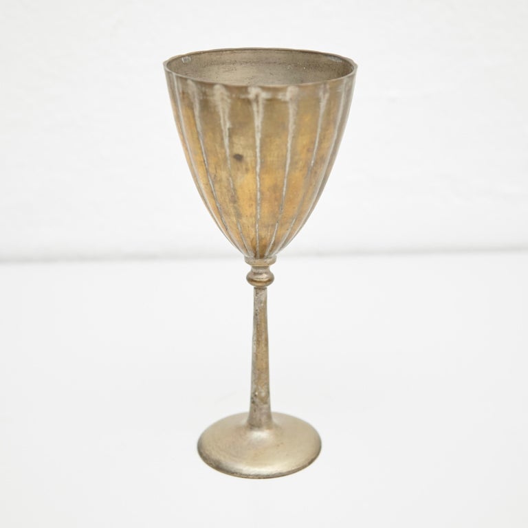 Early 19th Century Antique Religious Bronze Chalice For Sale at 1stDibs