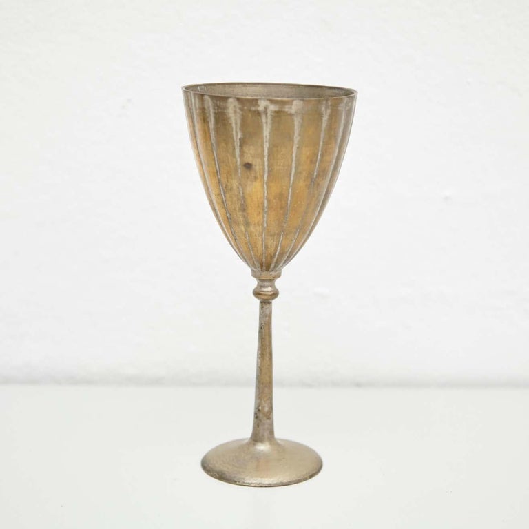 Early 19th Century Antique Religious Bronze Chalice For Sale at 1stDibs