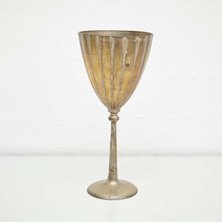 Early 19th Century Antique Religious Bronze Chalice For Sale at 1stDibs