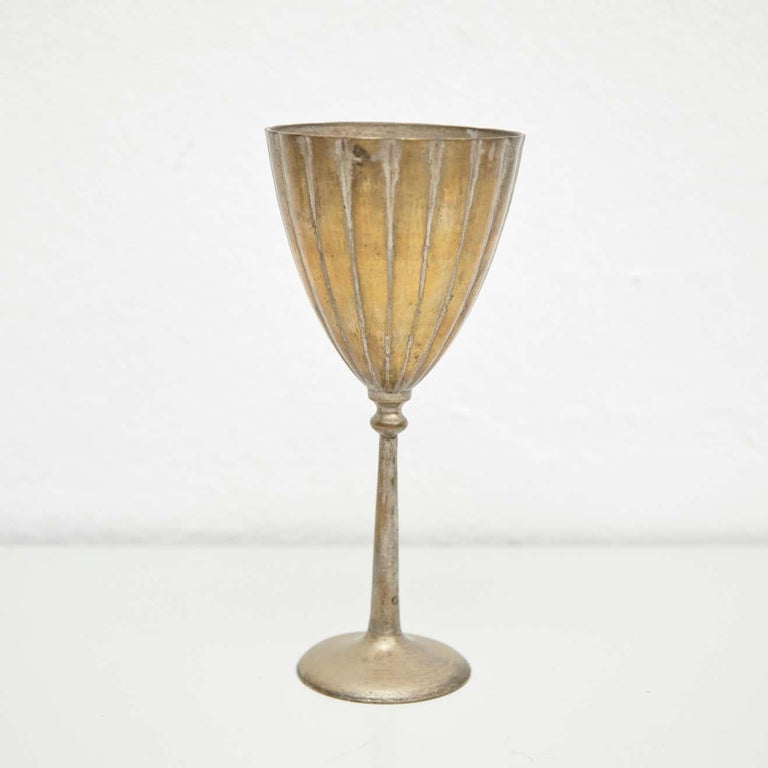Early 19th Century Antique Religious Bronze Chalice For Sale at 1stDibs
