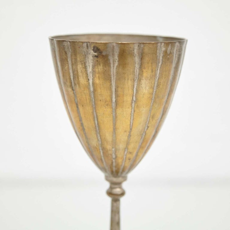 Early 19th Century Antique Religious Bronze Chalice For Sale at 1stDibs