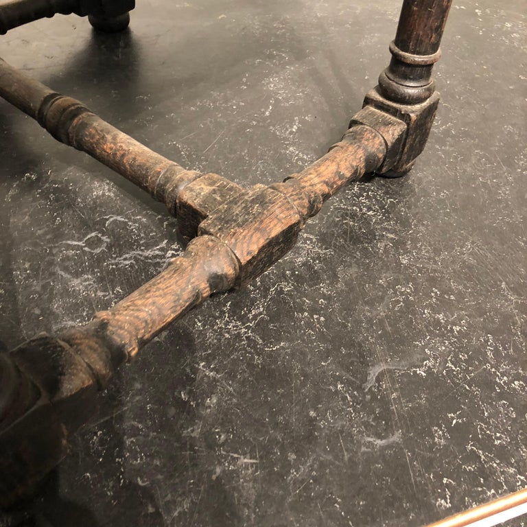 Early 19th Century Antique Russian Stool Or Ottoman Pouf at 1stDibs