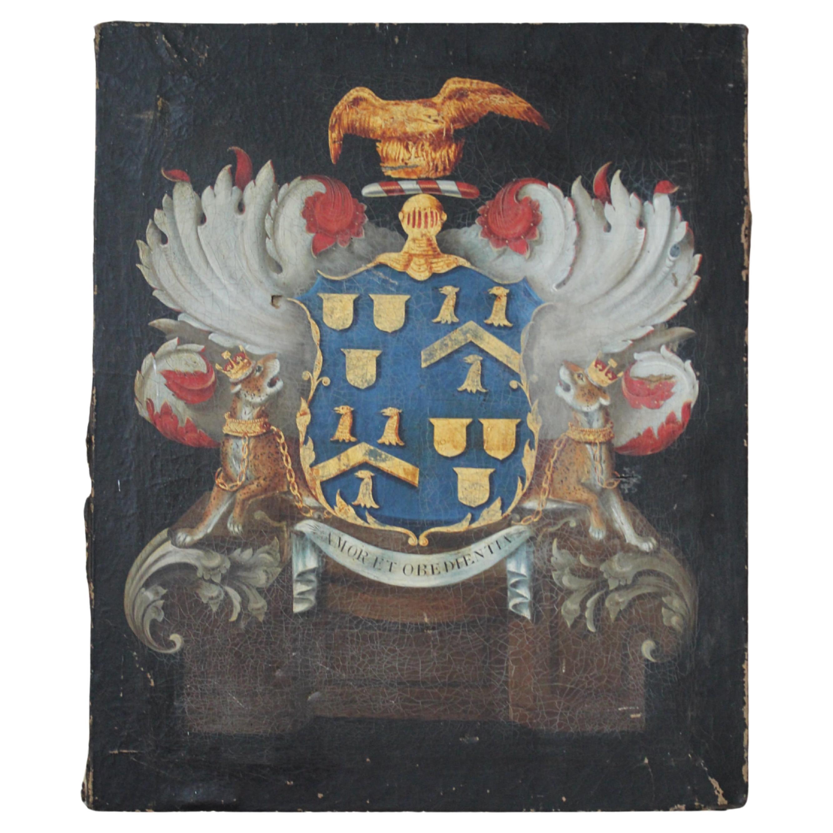 Early 19th Century Armorial Coat of Arms of the Painters Stainers ...