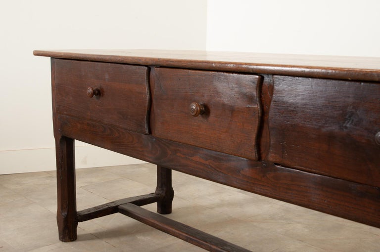 Early 19th Century Chestnut Server For Sale at 1stDibs