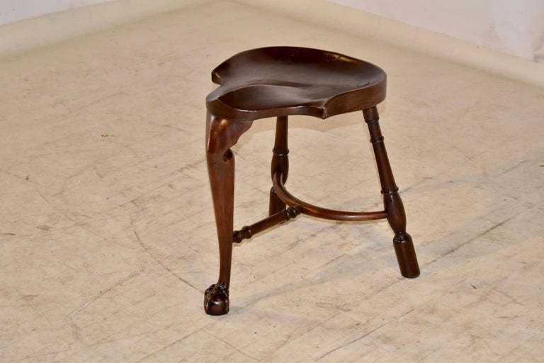 Early 19th Century Cock Fighting Stool For Sale at 1stDibs