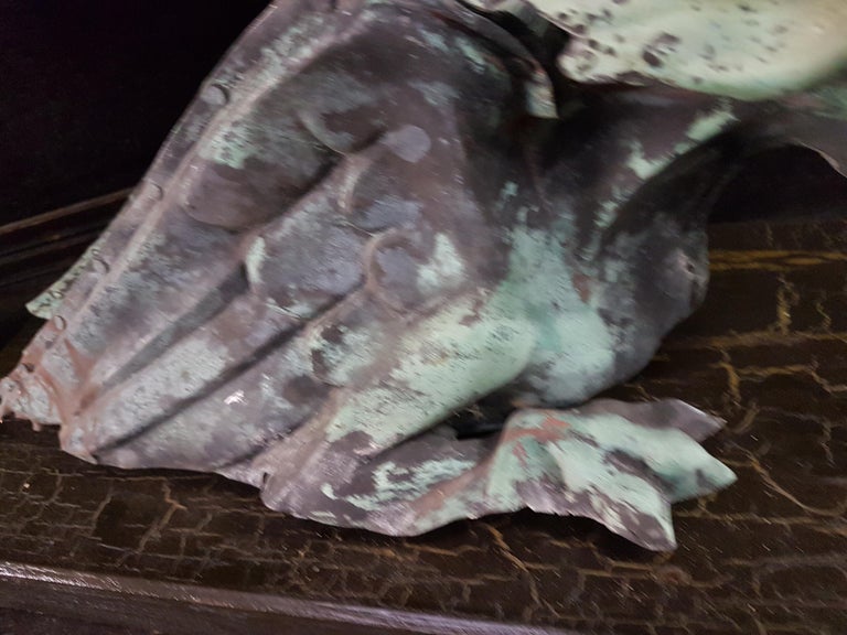 Early 19th Century Copper Gargoyle Rain Spout on Stand at 1stDibs ...