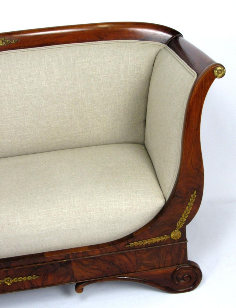 Early 19th Century Directoire Mahogany Sofa For Sale at 1stDibs