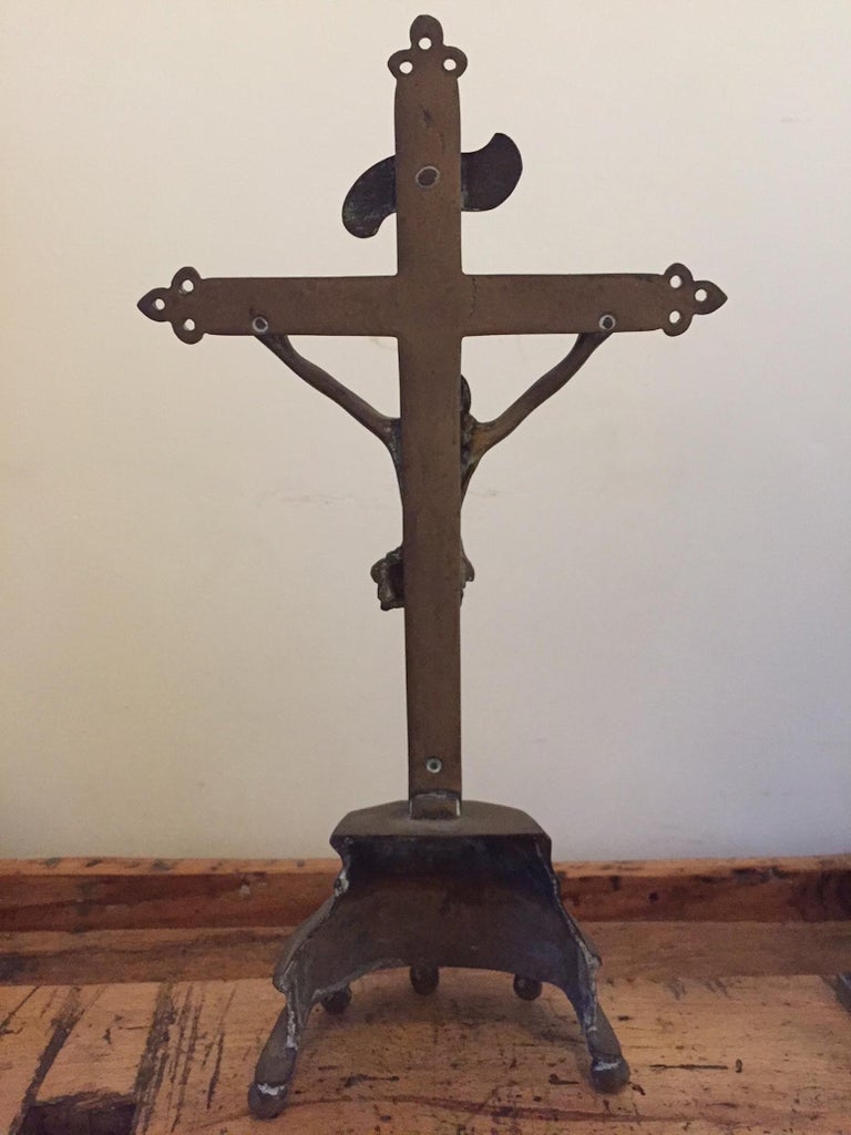 Early 19th century Dutch Bronze Crucifix at 1stDibs