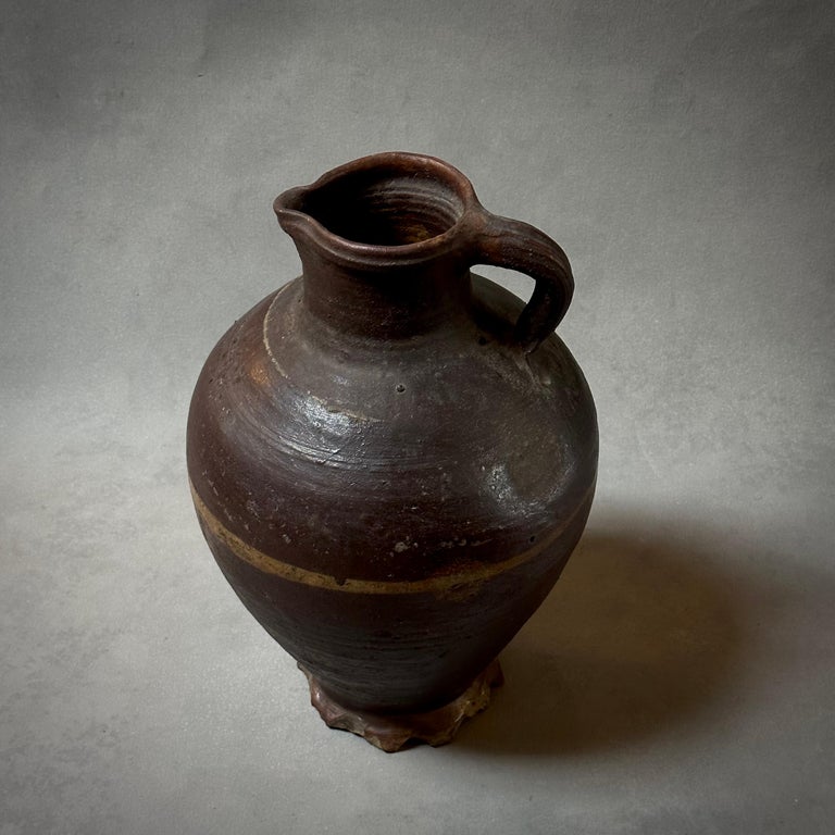 Early 19th Century Dutch Ceramic Pitcher For Sale at 1stDibs