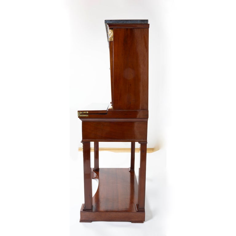 Early 19th Century Empire Greek Vanity or Ladies' Desk For Sale at 1stDibs