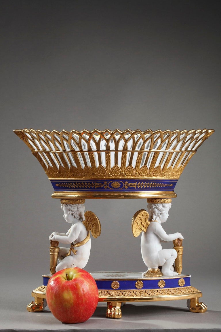 Early 19th Century Empire Porcelain Centerpiece at 1stDibs