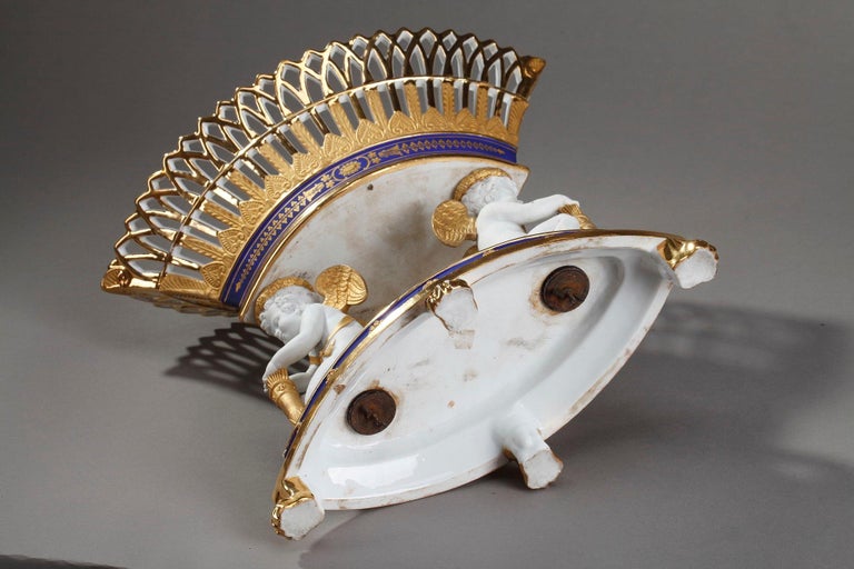 Early 19th Century Empire Porcelain Centerpiece at 1stDibs