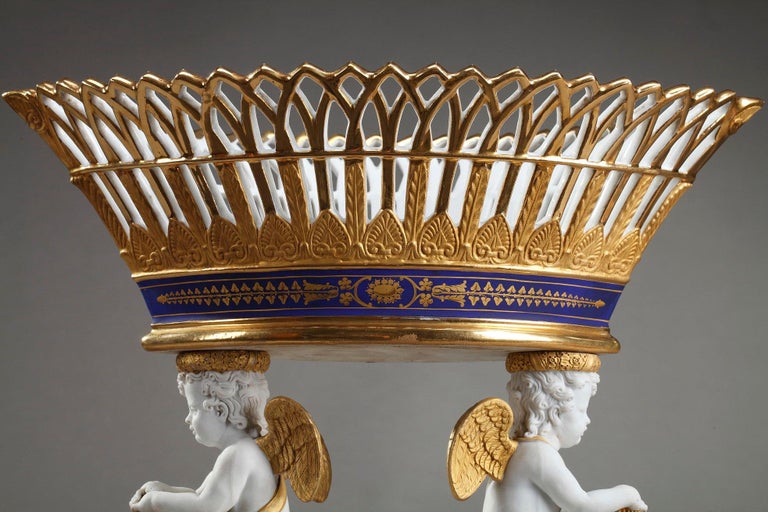 Early 19th Century Empire Porcelain Centerpiece at 1stDibs