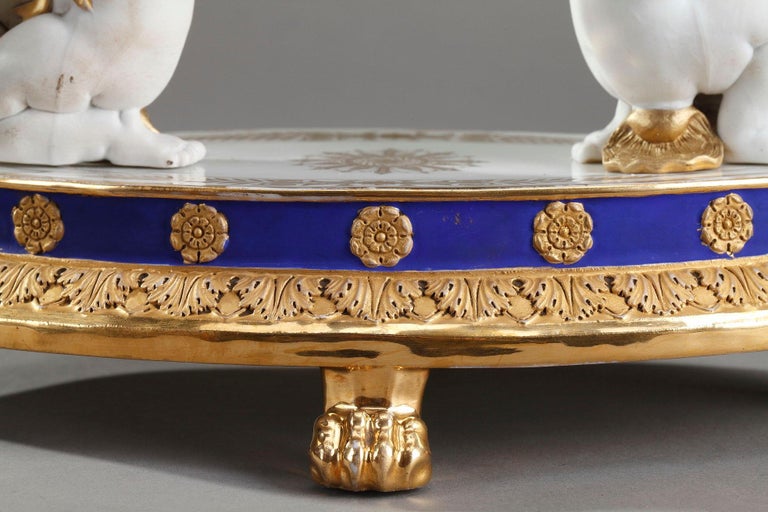 Early 19th Century Empire Porcelain Centerpiece at 1stDibs