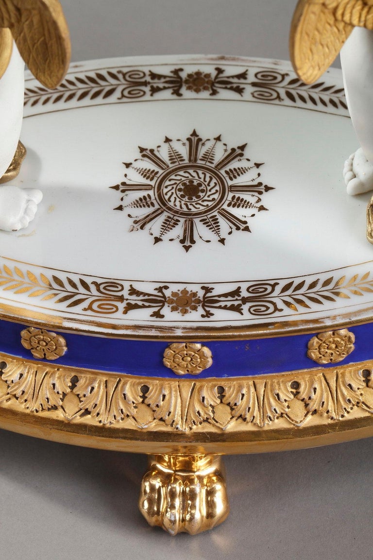 Early 19th Century Empire Porcelain Centerpiece at 1stDibs