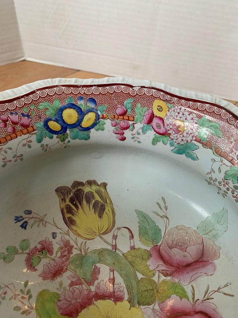 Early 19th Century Compote by Hicks and Meigh with Royal Coat of Arms ...