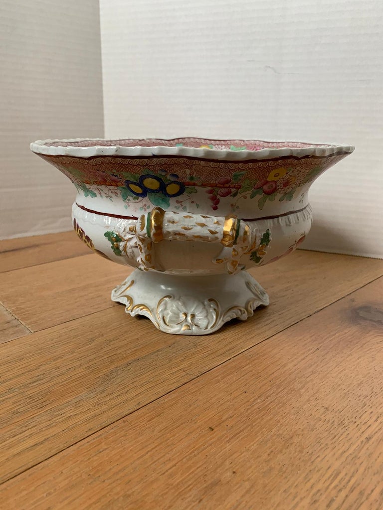 Early 19th Century Compote by Hicks and Meigh with Royal Coat of Arms ...