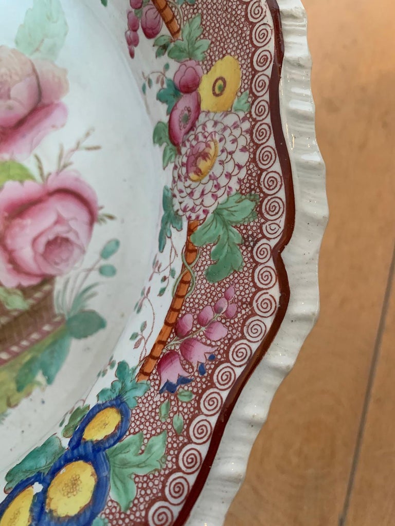 Early 19th Century Compote by Hicks and Meigh with Royal Coat of Arms ...