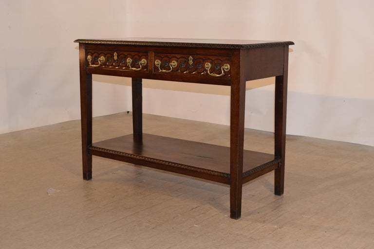 Early 19th Century English Console Table at 1stDibs
