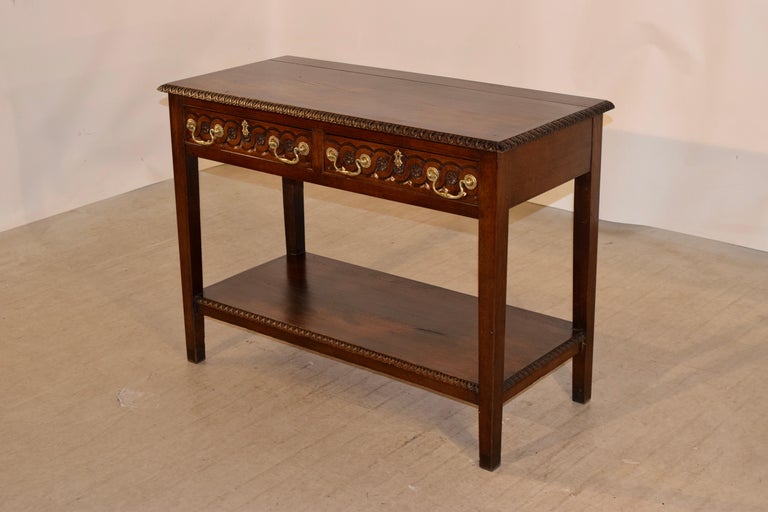 Early 19th Century English Console Table at 1stDibs