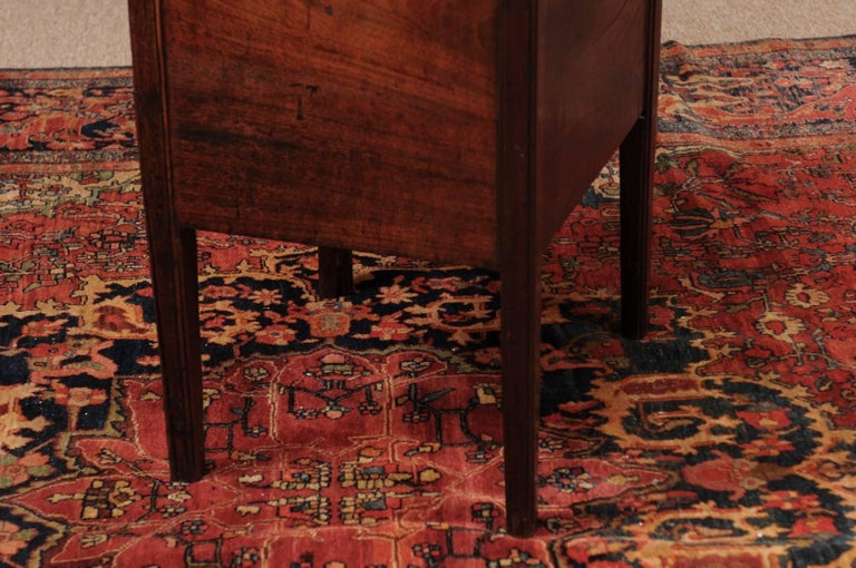 Early 19th Century English George III Mahogany Bedside Commode at 1stDibs