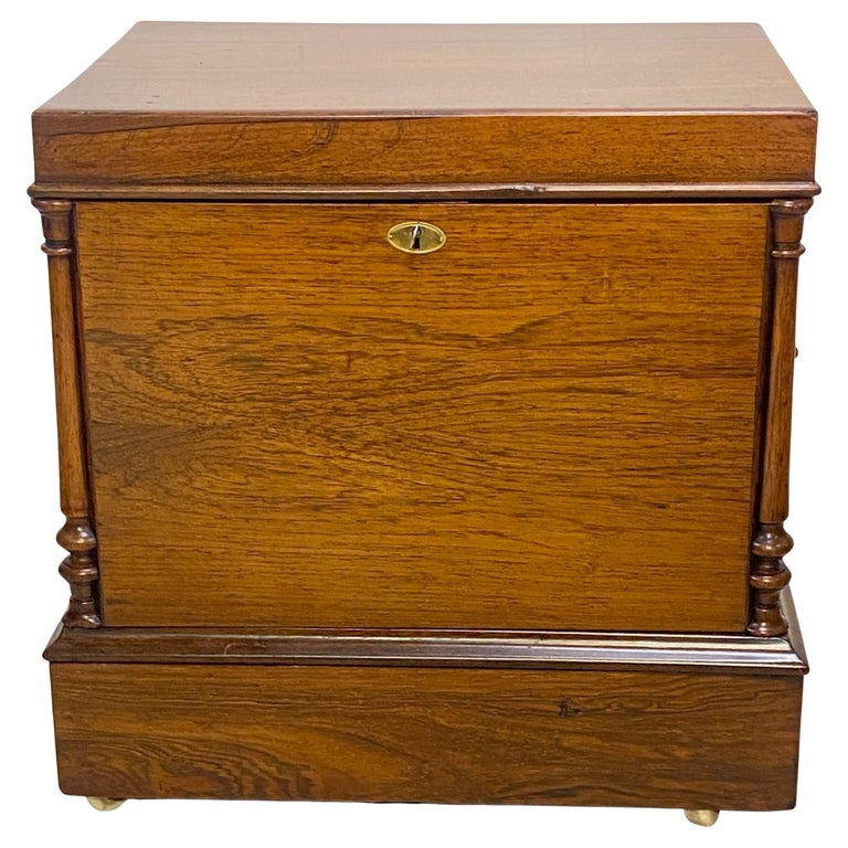 Early 19th Century English Georgian Mahogany Wine Cellarette Circa 1830 ...